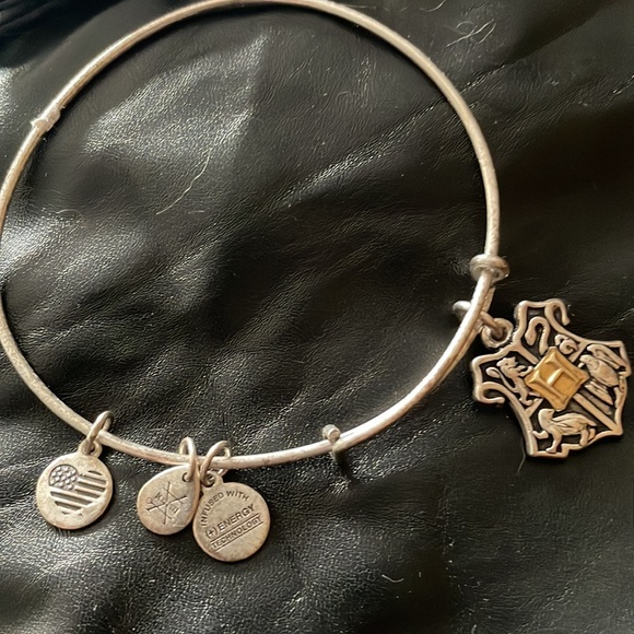 Alex and Ani | Jewelry | Hogwarts Crest Silver Charm Bracelet Alex Ani ...